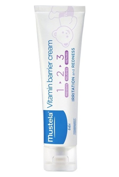 Mustela 1.2.3 Vitamin Bariyer Pişik Kremi 50ML Mustela 1.2.3 Vitamin Bariyer Pişik Kremi 50ML