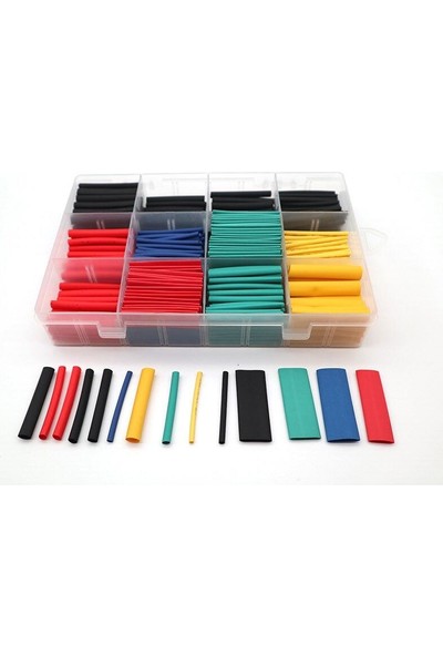 Profisher Polyolefin Shrink 2:1 Daralan Makaron Kablo Yalıtım 530 Lu Kutuda Profisher Polyolefin Shrink 2:1 Daralan Makaron Kablo Yalıtım 530 Lu Kutuda