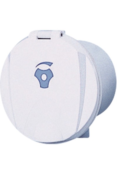 Sealux Case For Water Tap, W/lid, Round, White