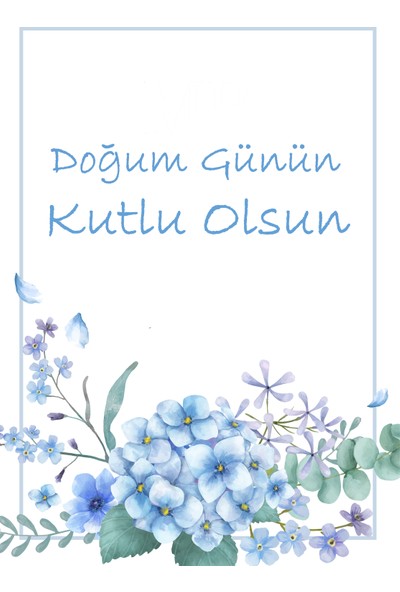 Özgür Doğum Günü Tebrik Kartı Happy Birthday