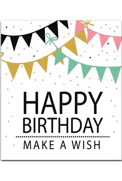 Özgür Doğum Günü Tebrik Kartı Happy Birthday