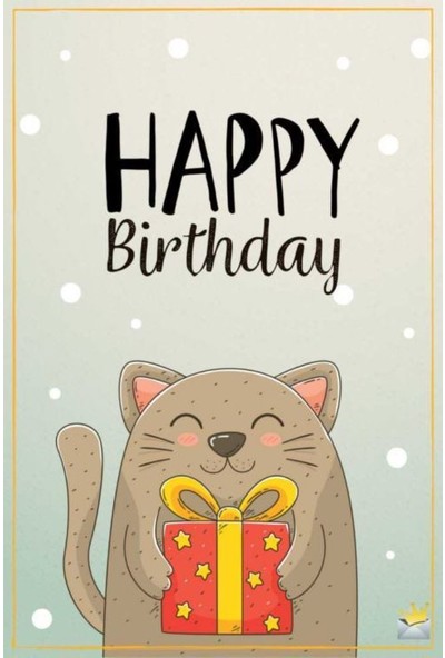 Özgür Doğum Günü Tebrik Kartı Happy Birthday