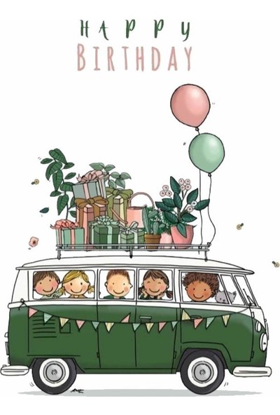 Özgür Doğum Günü Tebrik Kartı Happy Birthday