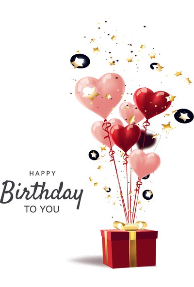 Özgür Doğum Günü Tebrik Kartı Happy Birthday