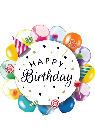 Özgür Doğum Günü Tebrik Kartı Happy Birthday