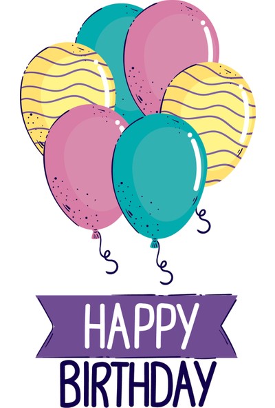 Özgür Doğum Günü Tebrik Kartı Happy Birthday