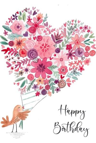 Özgür Doğum Günü Tebrik Kartı Happy Birthday