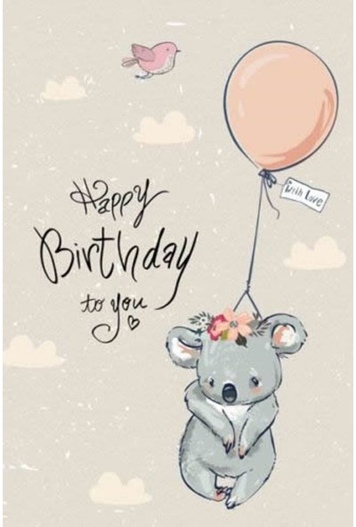 Özgür Doğum Günü Tebrik Kartı Happy Birthday