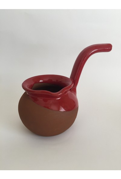 Uys Home Decor Seramik Toprak Sırlı Cezve