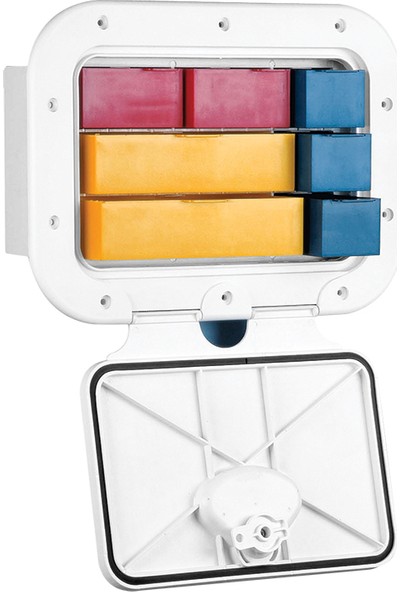 Sealux Saklama Hatchi Çekmeceli & Lock, Beyaz, 275X375MM Sealux Saklama Hatchi Çekmeceli & Lock, Beyaz, 275X375MM