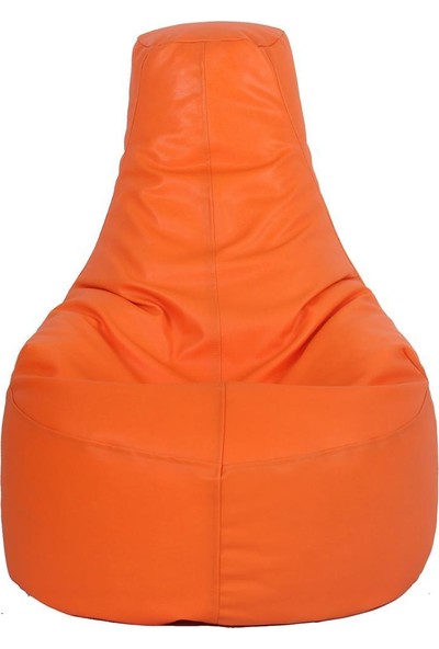 Deri Armut Koltuk Küçük Turuncu 67*60*25 cm Deri Armut Koltuk Küçük Turuncu 67*60*25 cm