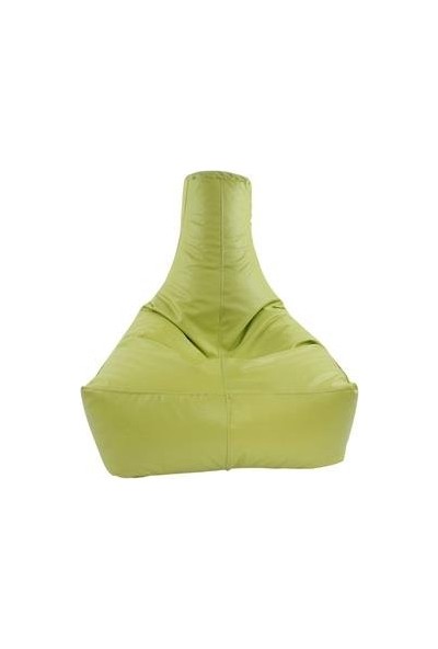 Kare Deri Armut Koltuk Yeşil 85*68*28 cm