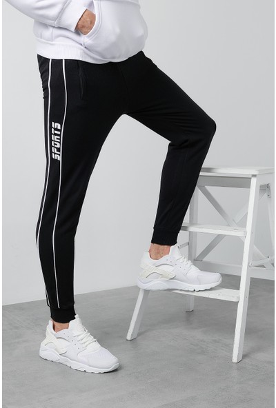 Buratti Yanları Şeritli Slim Fit Eşofman Altı Erkek EŞOFMAN ALTI 568R191 Buratti Yanları Şeritli Slim Fit Eşofman Altı Erkek EŞOFMAN ALTI 568R191