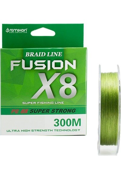Remixon Fusion X8 Green Ip Olta Misinası 300 mt Remixon Fusion X8 Green Ip Olta Misinası 300 mt