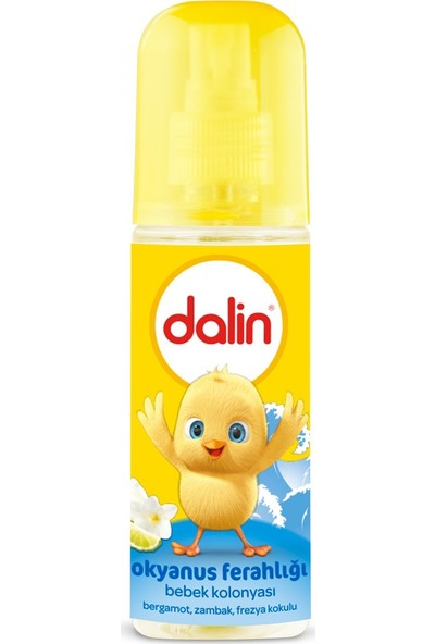 Dalin Bebek Kolonyası 150ML Okyanus Ferahlığı Dalin Bebek Kolonyası 150ML Okyanus Ferahlığı