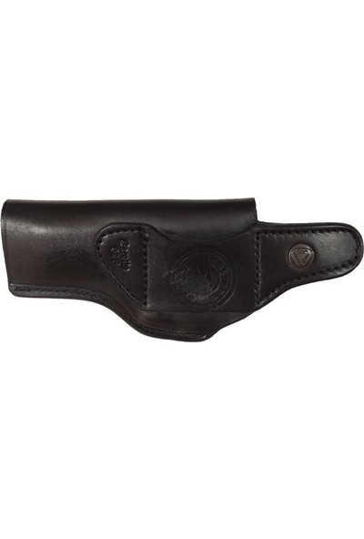 Victorious Sarsılmaz El Yapımı Deri Maşalı Siyah Tabanca Kılıfı M1