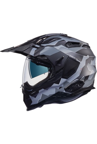 Nexx X.wed 2 Hill End Mat Siyah-Gri Kask