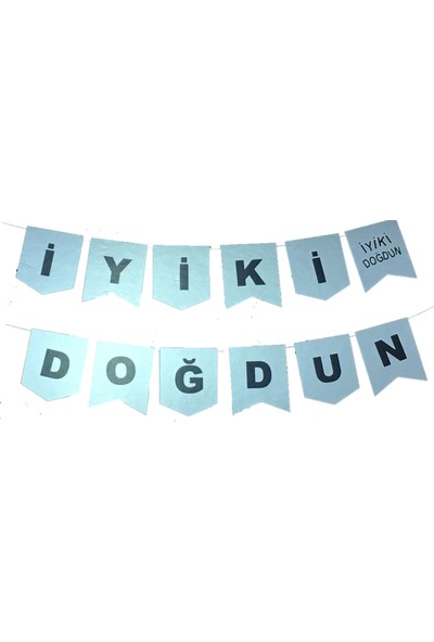 Arentek Iyiki Doğdun Doğum Günü Süslemesi Gri Zemin Siyah Harf Banner 16X19 cm Arentek Iyiki Doğdun Doğum Günü Süslemesi Gri Zemin Siyah Harf Banner 16X19 cm