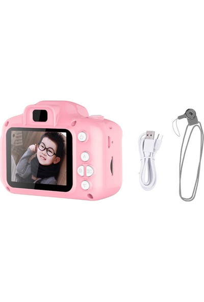 Auvc 13MP Çocuk Çocuk Dijital Kamera 1080P Video Kamera (Yurt Dışından)