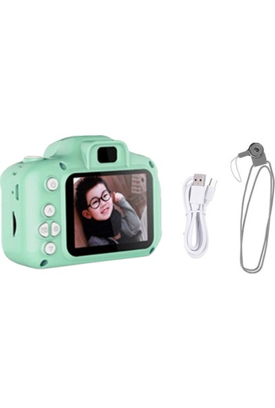 Auvc 13MP Çocuk Çocuk Dijital Kamera 1080P Video Kamera (Yurt Dışından)
