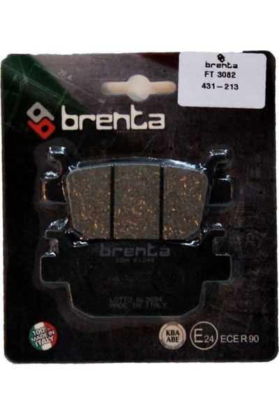 Brenta Honda Nss 250 Forza Disk Brenta Fren Arka Balata (2005-2013) Brenta Honda Nss 250 Forza Disk Brenta Fren Arka Balata (2005-2013)
