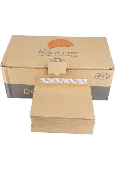Doğan Zarf Elvan Kraft Silikonlu Zarf 114 x 162 mm 500'lü