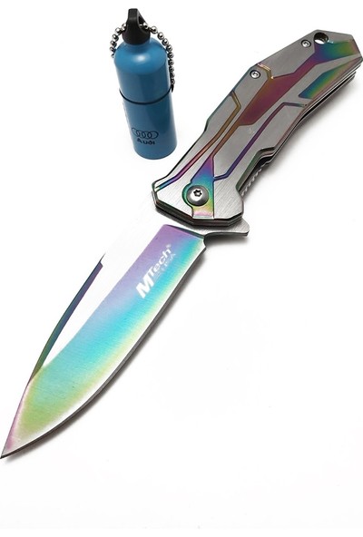 Alsepeteavm Rainbow Mtech 22 cm Otomatik Çelik Çakı Fıçı Çakmaklı Alsepeteavm Rainbow Mtech 22 cm Otomatik Çelik Çakı Fıçı Çakmaklı