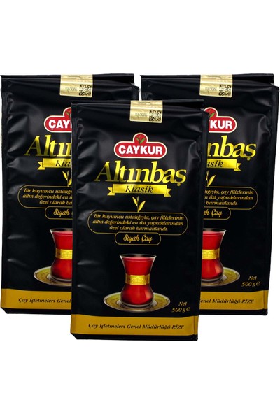 Çaykur Altınbaş Çay 500 gr 3 Lü