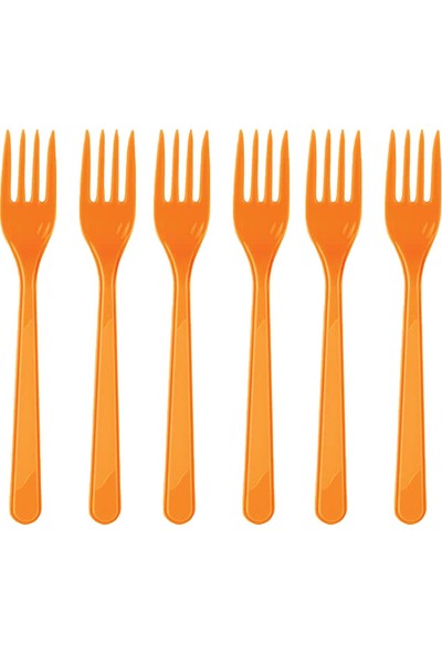Toplayıcı Roll-Up Turuncu Plastik Çatal 25'li Toplayıcı Roll-Up Turuncu Plastik Çatal 25'li