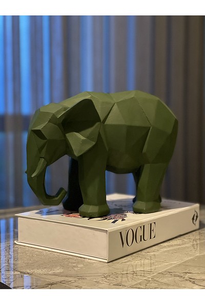 Gisse Concept Kübik Fil - Yeşil