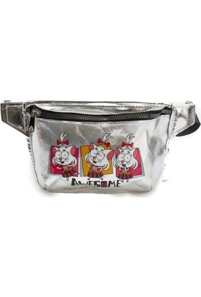 Gen-Of Günlük Kullanım Bel Çantası Kral Şakir Canan Lisanslı Desenli