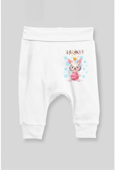 Angemiel Baby Gözlüklü Prenses Tavşan Kız Bebek Şalvar Beyaz Angemiel Baby Gözlüklü Prenses Tavşan Kız Bebek Şalvar Beyaz