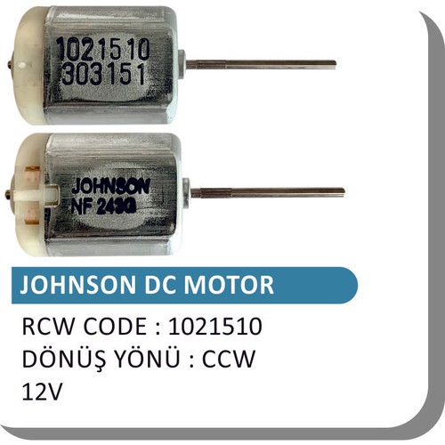 Johnson Dc Motor 12 Volt Fiyatı, Taksit Seçenekleri ile Satın Al