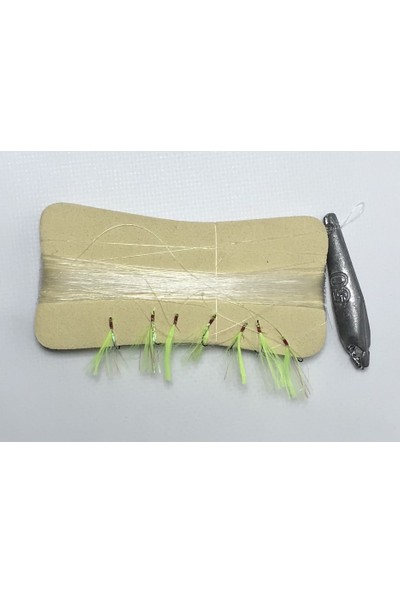 Aldos Çapari mantara sarılı 50 gr kurşunlu 7 iğneli