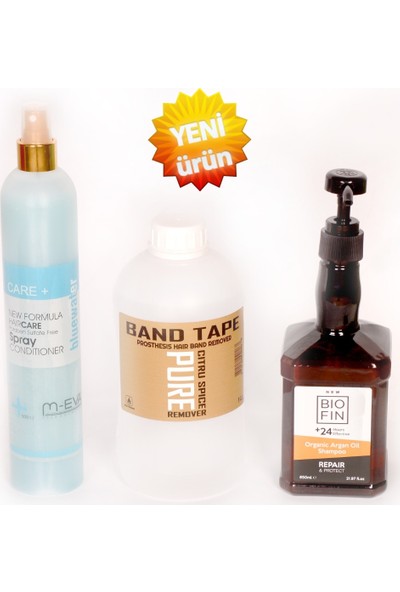 Protez Saçlara Özel Bakım Seti