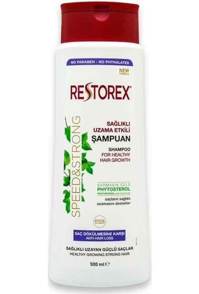 Restorex Saç Dökülmesine Karşı Şampuan 500 ml Restorex Saç Dökülmesine Karşı Şampuan 500 ml