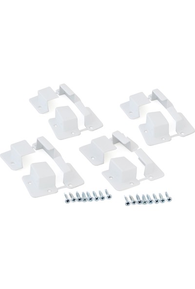 Sineklik Sabitleyici Pabucu 17X25 4 Adet - Beyaz