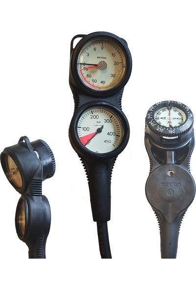 Kraken Gösterge Konsol Üçlü Bıglıne 63 mm Ayarlı