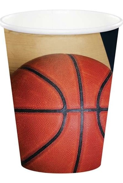Parti Dünyası Fanatik Basketbol 8 Li Bardak