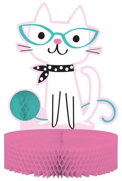 Parti Dünyası Kedicikler Partisi Masa Orta Süsü