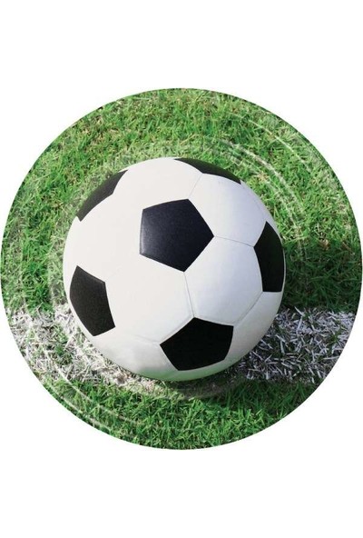 Parti Dünyası Futbol Topu 8 Li Tabak Parti Dünyası Futbol Topu 8 Li Tabak