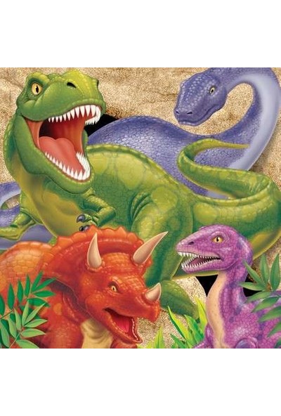Parti Dünyası Dinozor Land Partisi 16 Lı Peçete Parti Dünyası Dinozor Land Partisi 16 Lı Peçete
