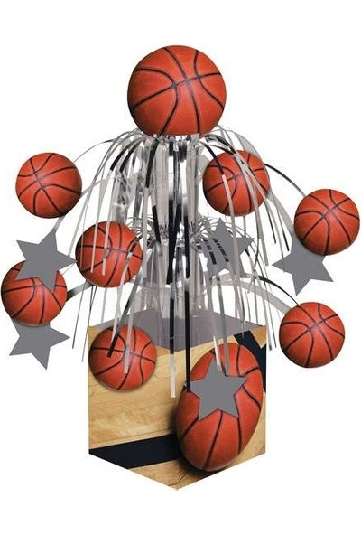 Parti Dünyası Fanatik Basketbol Masa Orta Süsü