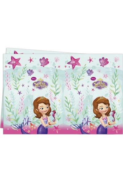 Parti Dünyası Prenses Sofia Deniz Kızı Plastik Masa Örtüsü 120 x 180 cm Parti Dünyası Prenses Sofia Deniz Kızı Plastik Masa Örtüsü 120 x 180 cm
