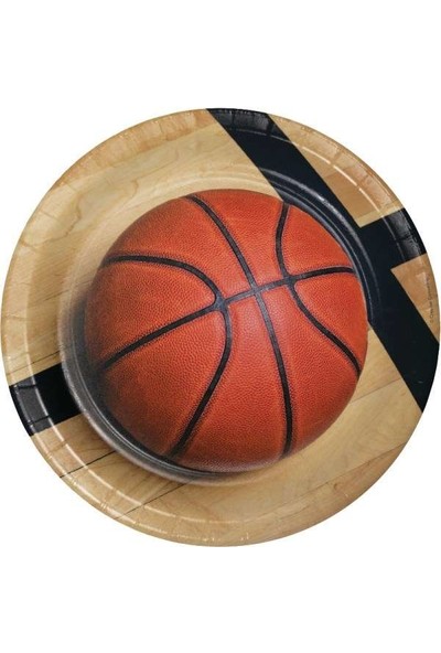 Parti Dünyası Fanatik Basketbol Büyük 8 Li Tabak