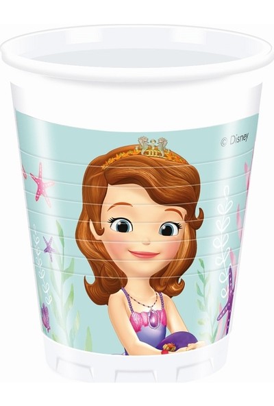 Parti Dünyası Prenses Sofia Deniz Kızı 8 Li Bardak Parti Dünyası Prenses Sofia Deniz Kızı 8 Li Bardak
