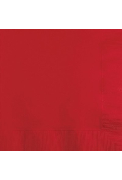 Parti Dünyası Kırmızı 20 Li Peçete Parti Dünyası Kırmızı 20 Li Peçete