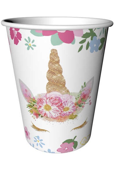 Parti Dünyası Unicorn Premium Bardak 8 Adet