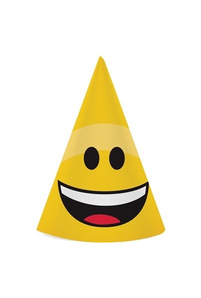 Parti Dünyası Gülen Yüz Partisi 8 Li Şapka Parti Dünyası Gülen Yüz Partisi 8 Li Şapka