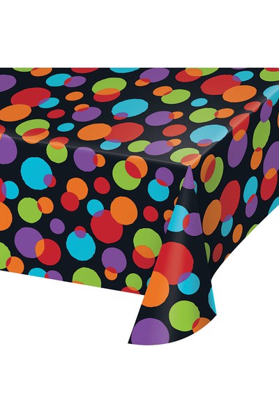 Parti Dünyası Işıltılı Balonlar Masa Örtüsü Parti Dünyası Işıltılı Balonlar Masa Örtüsü